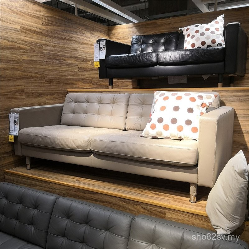 Shanghai IKEA Randkner Sofa Double Golan Hitam Coklat Gelap Moden Baris ...