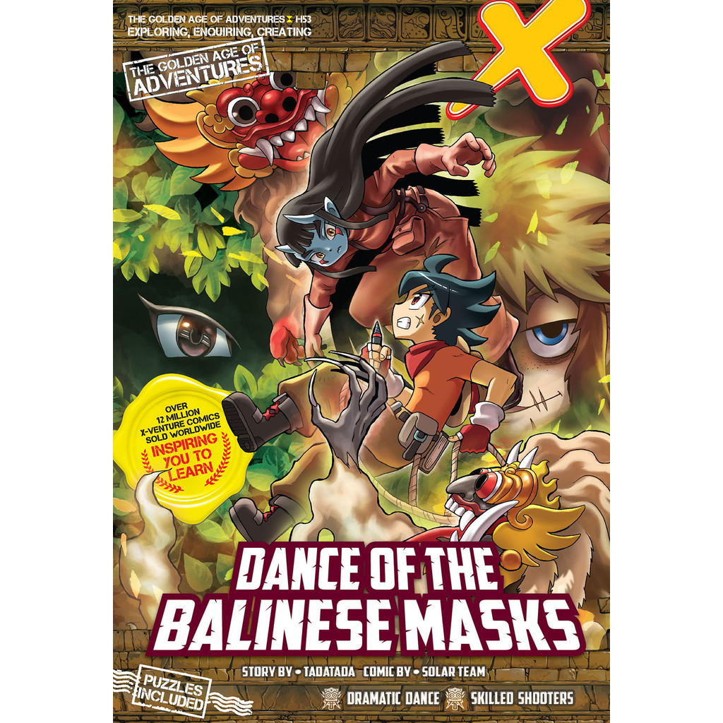 X-VENTURE The Golden Age Of Adventures 53: Dance of the Balinese Masks ...