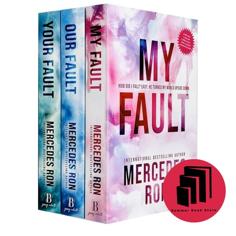 Culpable Series 3-Book Collection Set by Mercedes Ron| My Fault, Your ...