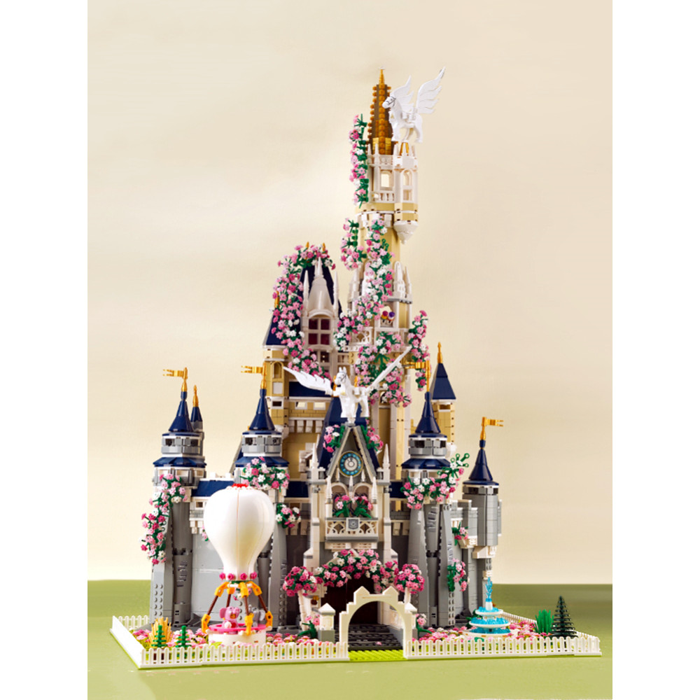 Serasi dengan 71040 Disney Princess Castle Cherry Blossom Blok Bangunan ...