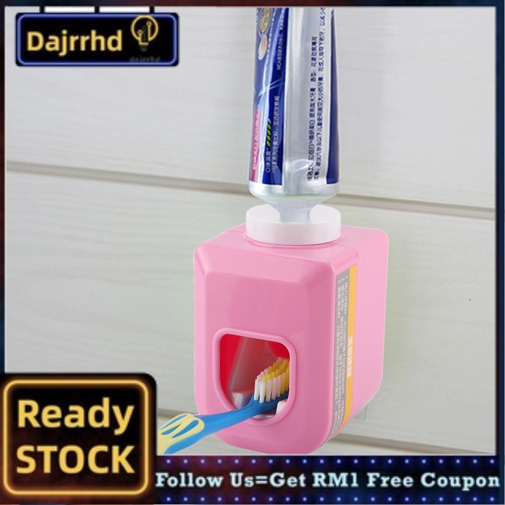 Dajrrhd Famus Wall Mounted Toothpaste Dispenser Automatic Squeezer Holder Home Bathroom(Blue ...