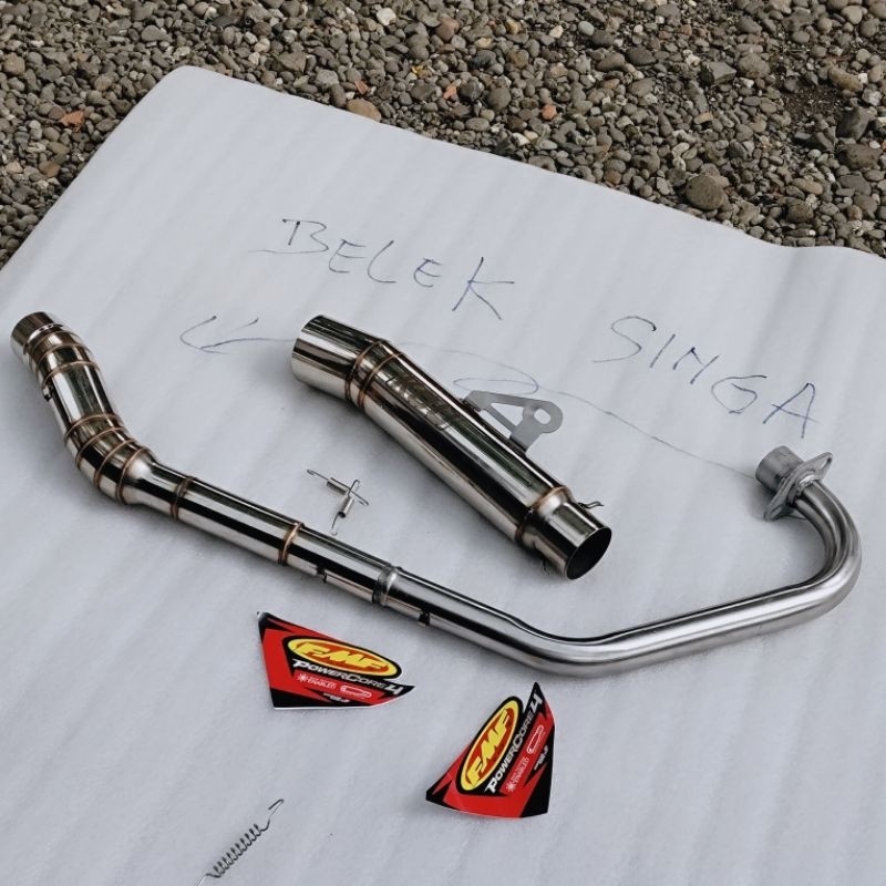 Set KALBE kou mahachai Motorcycle exhaust with Deep Sound – Best for ...