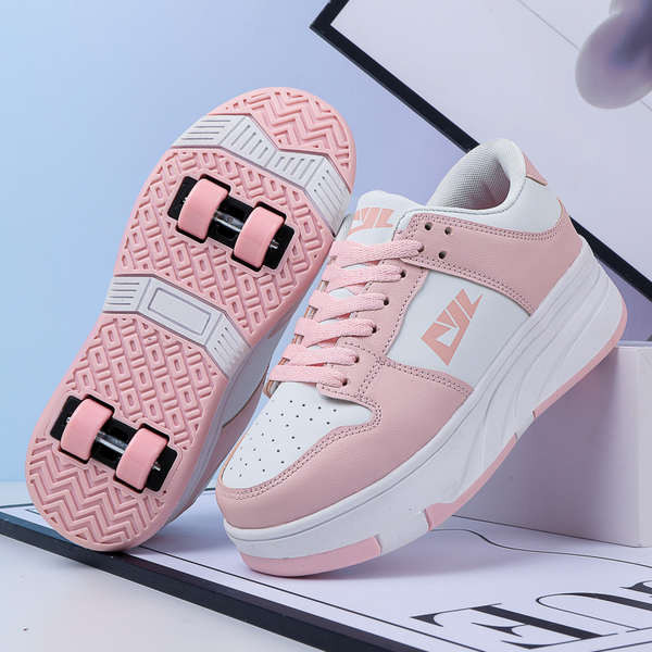 kasut roda viral kasut roda budak perempuan kasut roda Four-wheeled ...