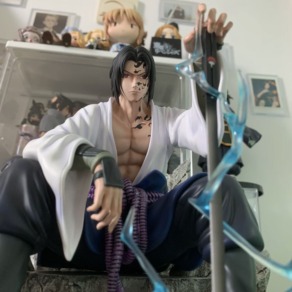 3876 people collect Naruto Shin-Road Sasuke GK figure domineering ...