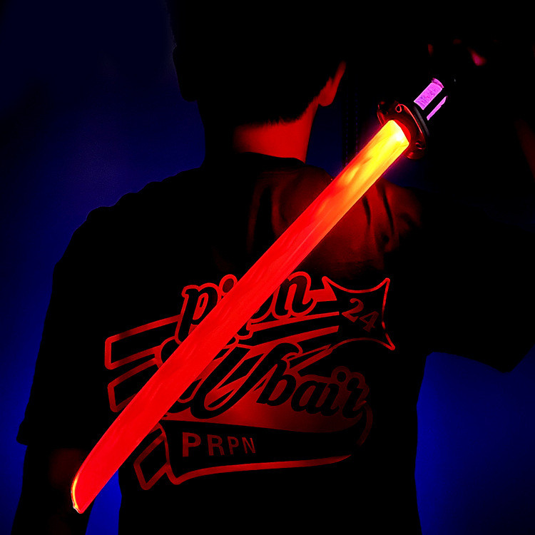 Star Wars Laser Sword Demon Slayer Samurai Blade Electric Toy Sword ...