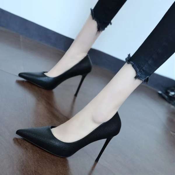 Women's slim high heels machino heels Evening high heels 2024 stiletto ...