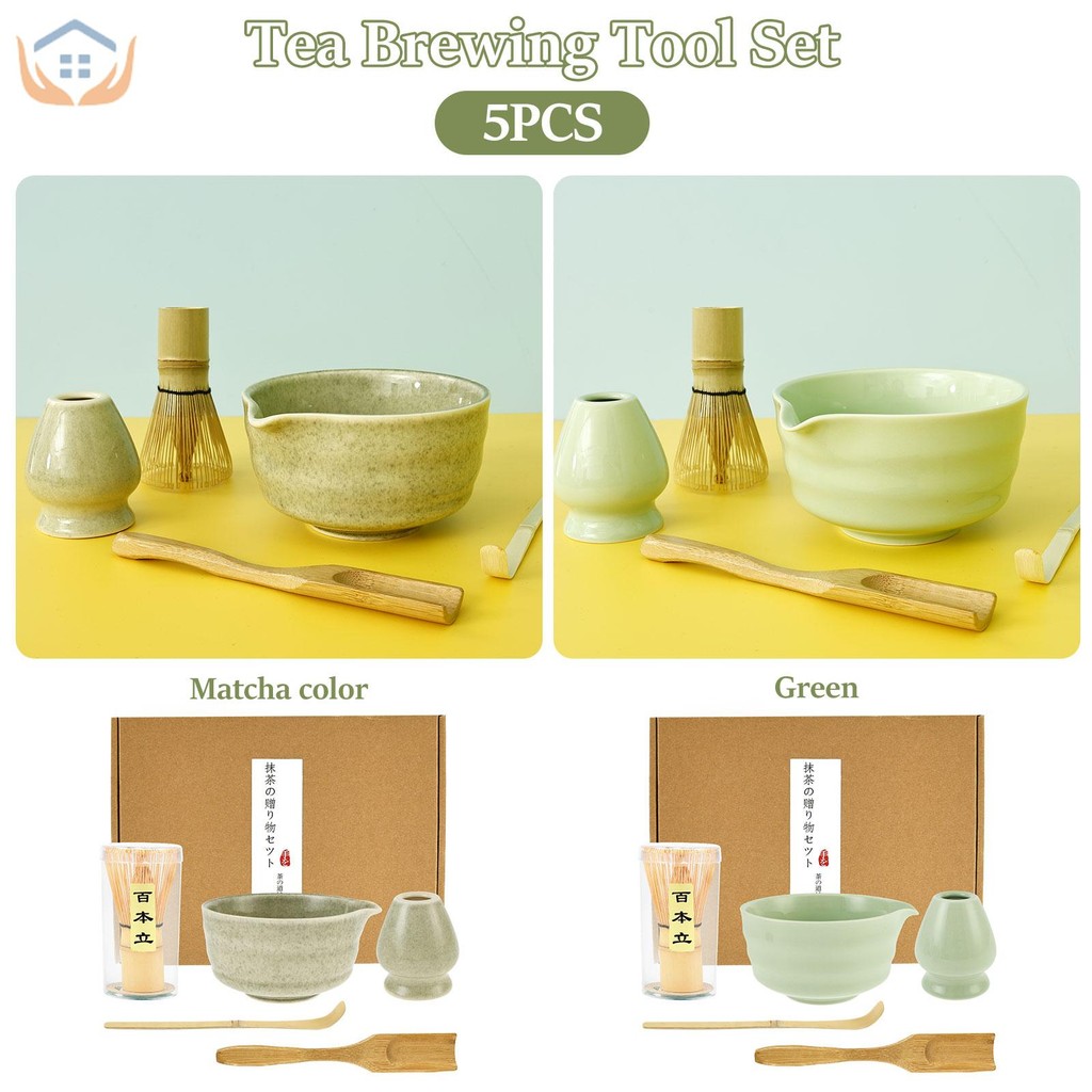 5 Pcs Matcha Set Complete Japanese Tea Set Practical Matcha Kit Elegant ...