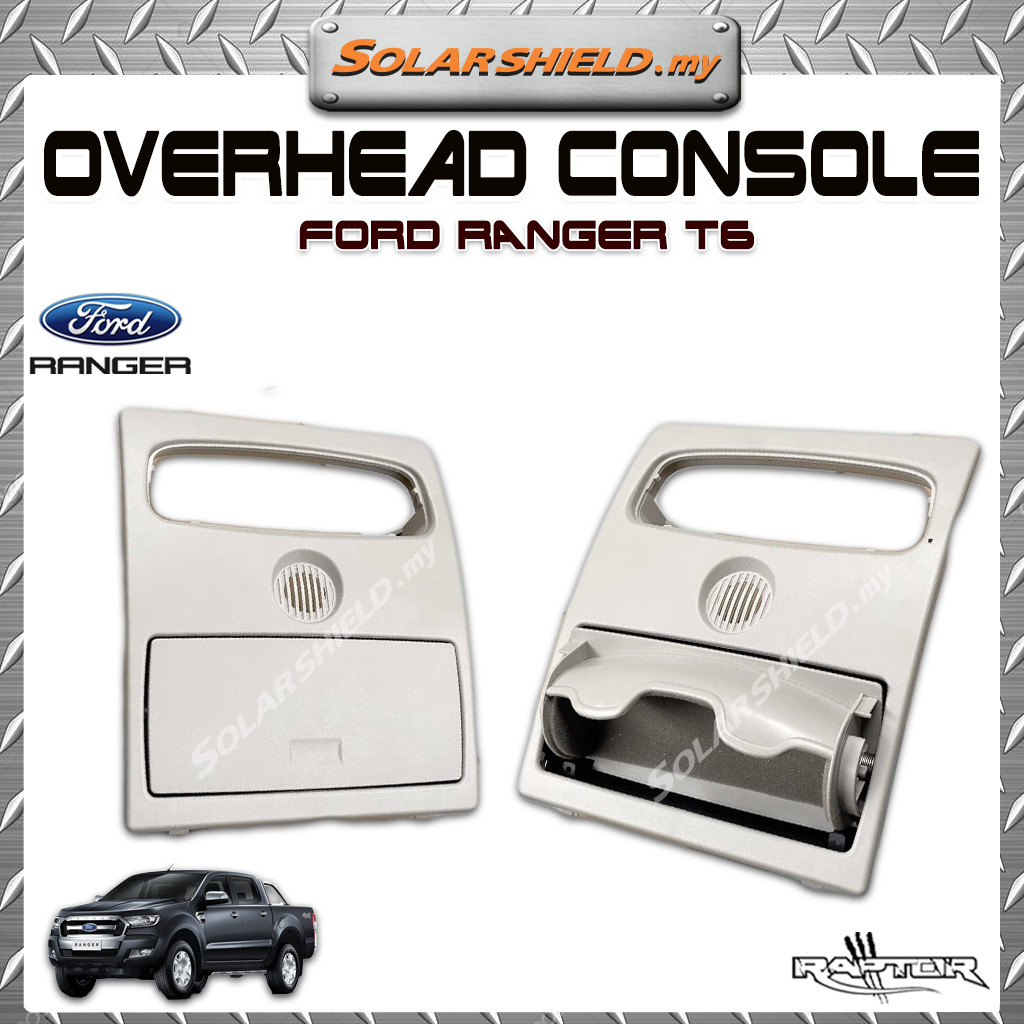 FORD RANGER T6 T7 | Sunglasses Console Roof Console Overhead Cover ...