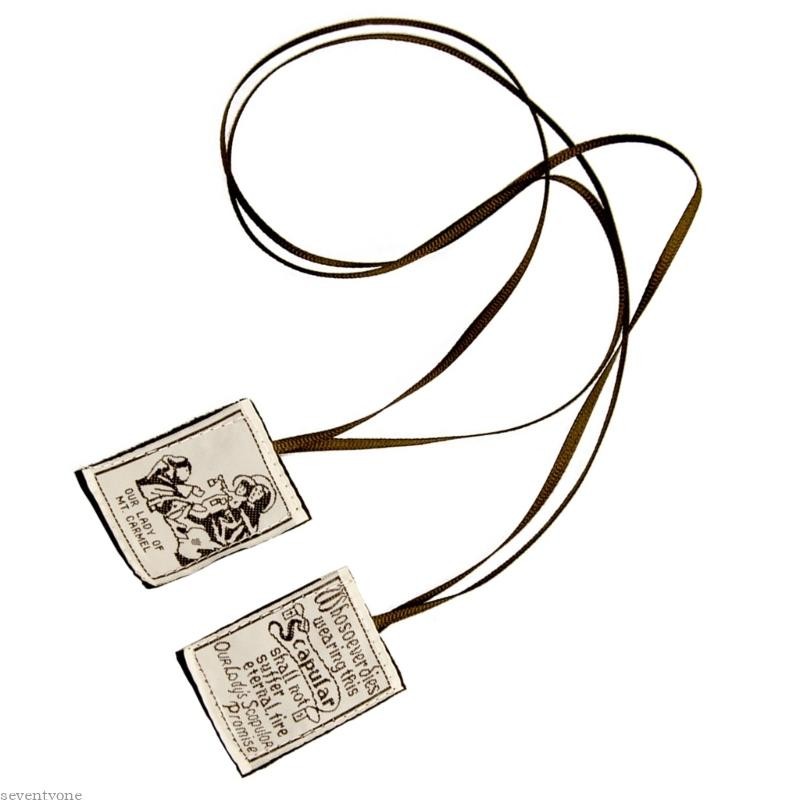 seve Catholic Scapular Embroidered Scapular for First Holy Communion ...