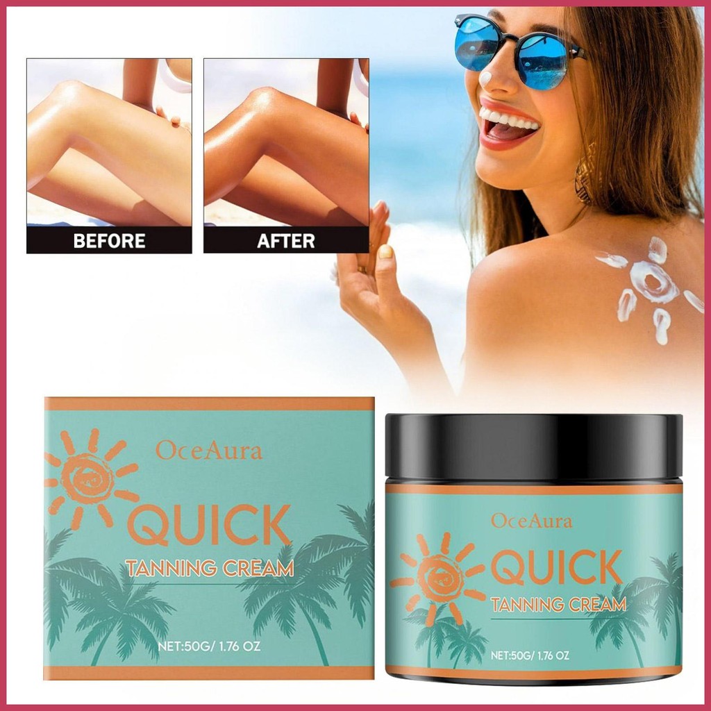 Self-Tan Lotion Natural Moisturizer Self-Tanning Cream Safe Sunless Tanner Long-Lasting Oil ...