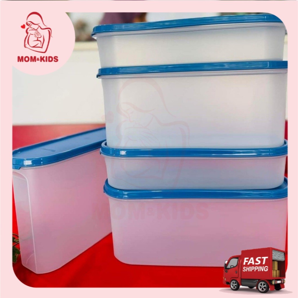 Tupperware Modular Mates Super Oval Set 900ml 1.8L 2.9L Air Tight Bekas ...