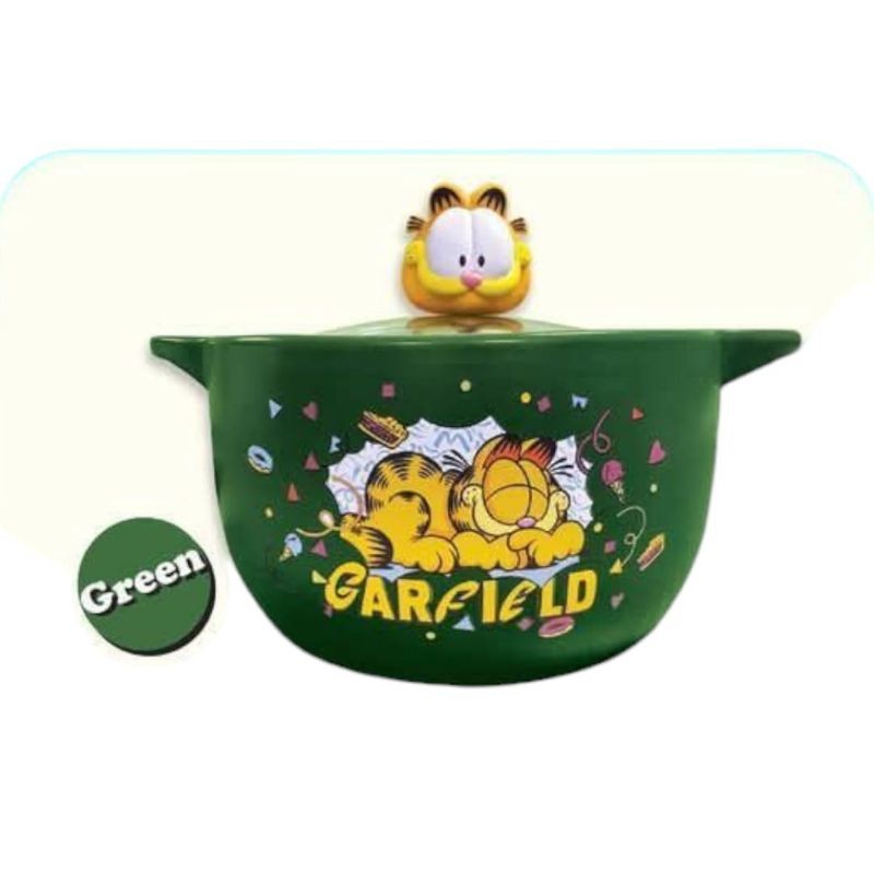 Nickelodeon Garfield Cassrole Cooking Pot 1.5L Green Exclusive By ...
