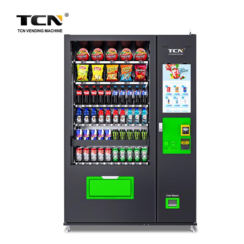 TCN New Eco-Friendly Elevator Vending Machine Smooth Deliver Combo ...