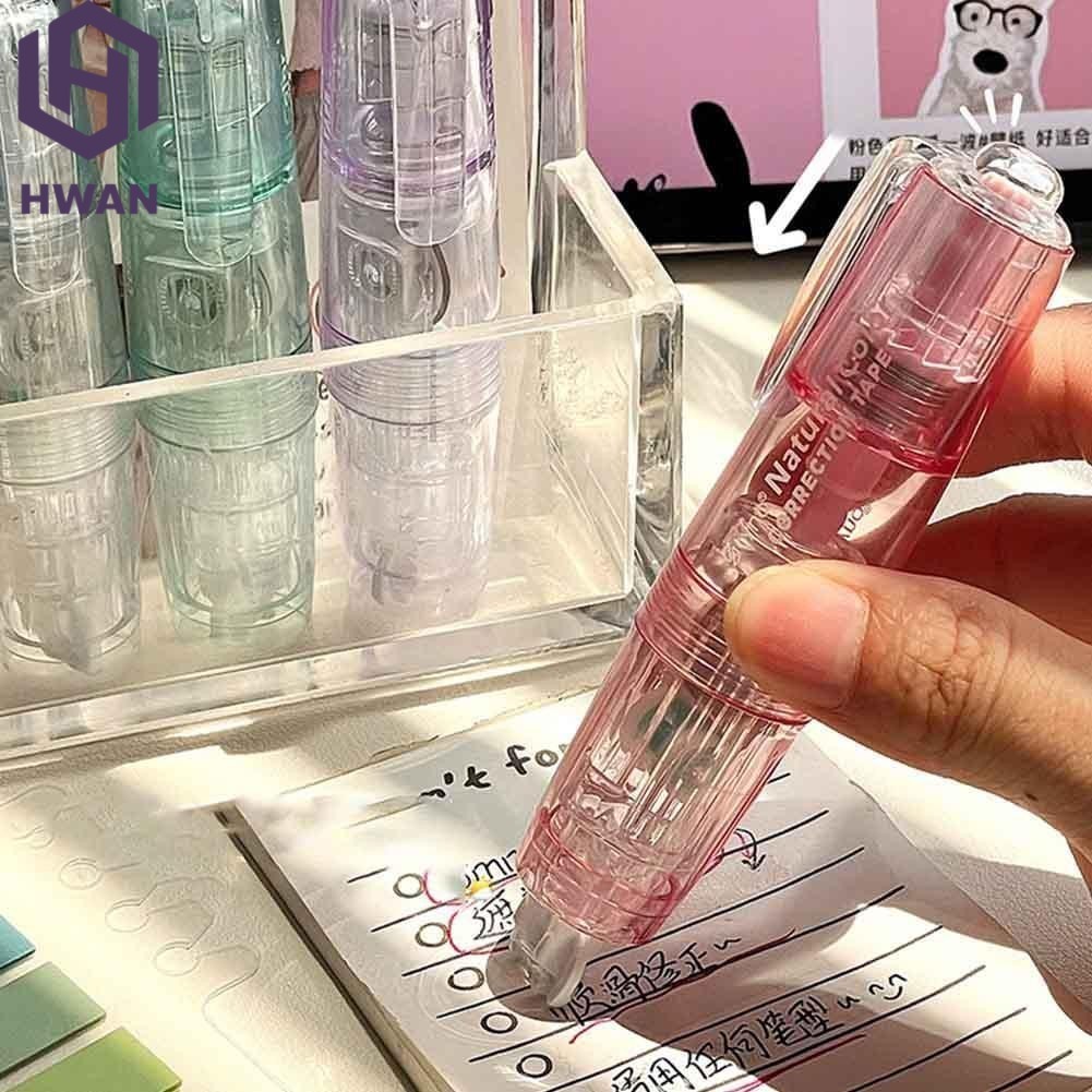 Transparent Correction Tape Retractable Refillable Erasure Tape Office ...