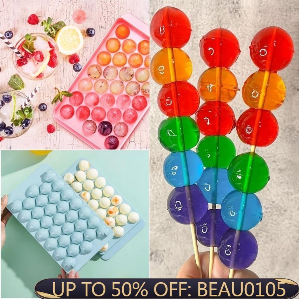 Acuan Jelly Ball Tray 3D 33 Grids Plastik Jelly Ball Rainbow Jelly Ball ...