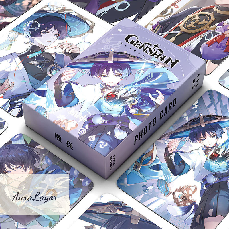 [AuraLayor] For Kids 50pcs/Set Genshin Impact Scaramouche Wanderer ...