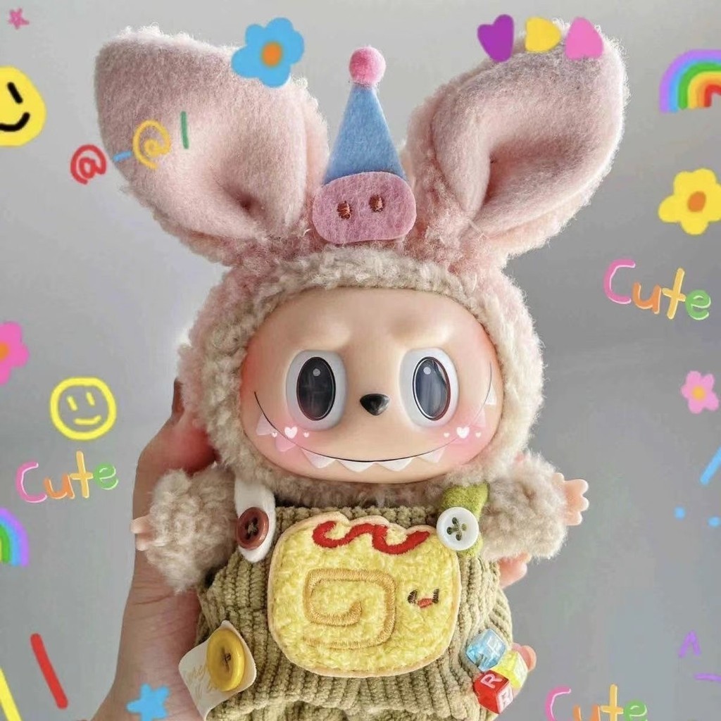 La labubu Plush Doll Hair Ring Cartoon Headgear Cute | Shopee Malaysia