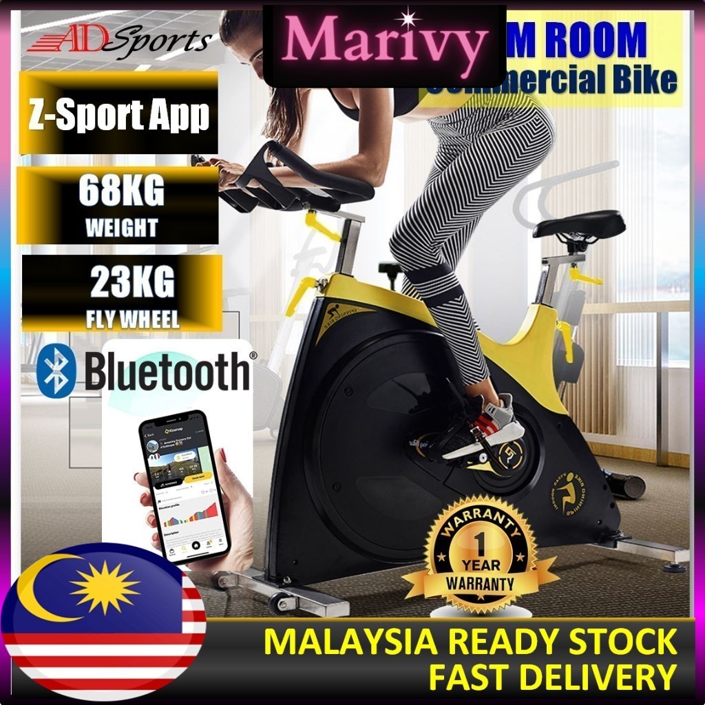 Professional GYM Room Fitness Center Spinning Exercise Bike Bicycle ...