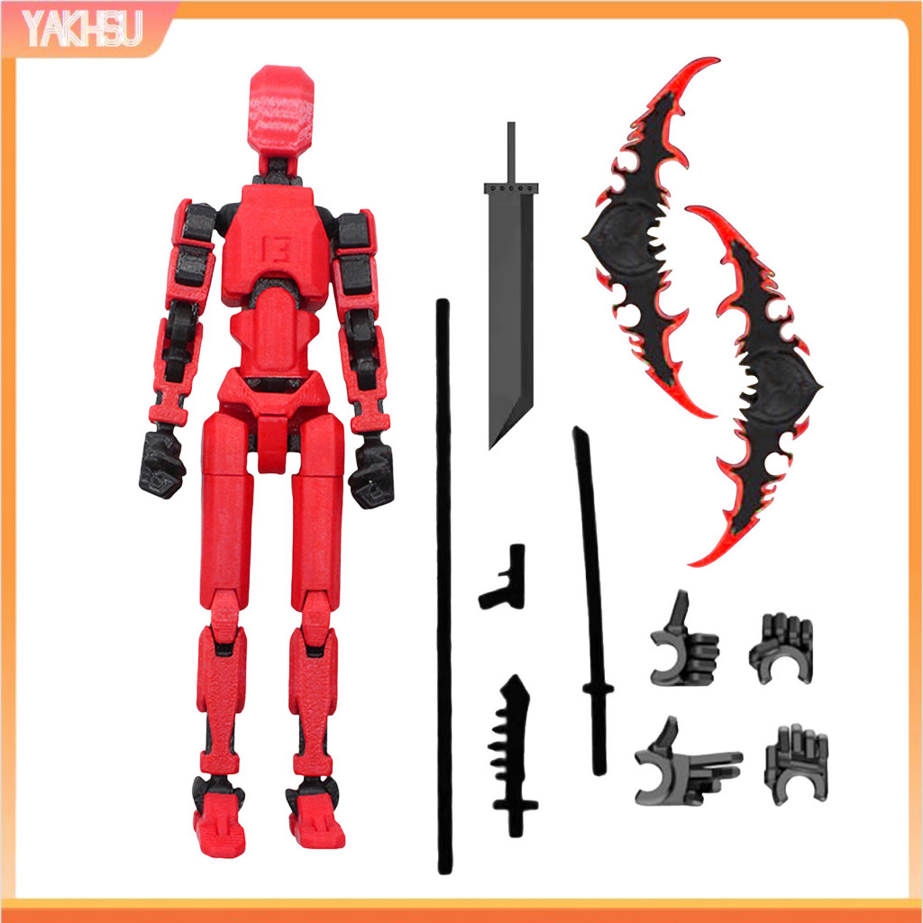 yakhsu| Movable Robot Model Playable Robot Model 3d Printed Robot ...