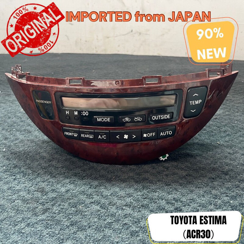 ORIGINAL TOYOTA ESTIMA PREVIA Air Cond Controller / Aircond Switch ...