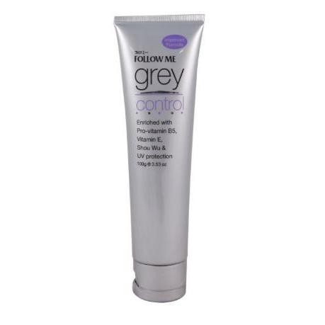 Follow Me Grey Control Hair Cream 100g (suitable for daily use to cover ...