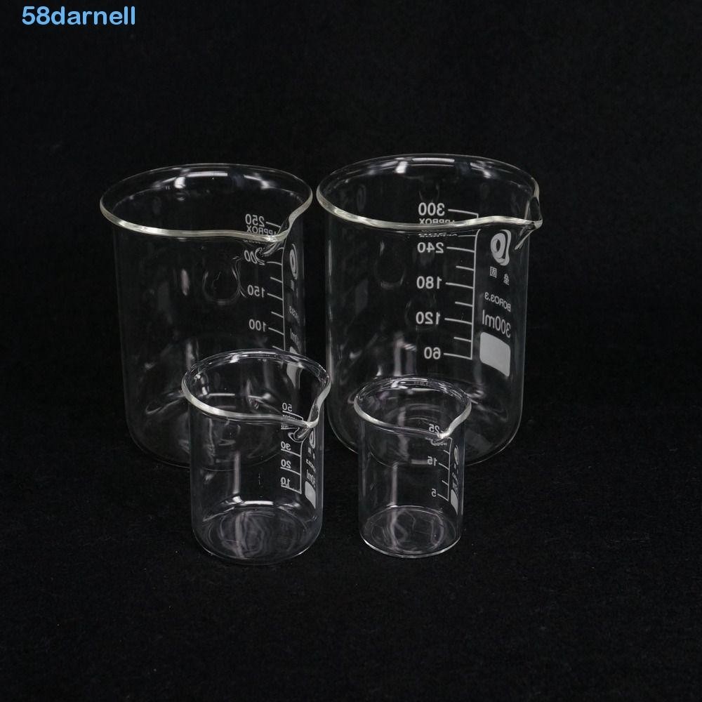 DARNELL Lipstick Heating Beaker, Thicken 10ml 25ml 50ml 100ml 150ml ...