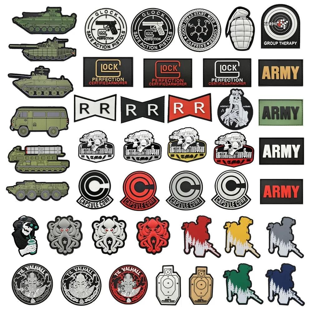 Newly Designed PVC Rubber velcro Patch, Tactical Tank, Heavy Armored ...