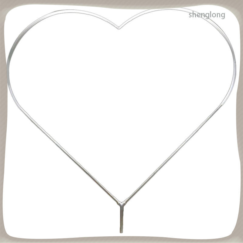 Heart Balloon Arch Frame Heart-shaped Kit Birthday Column Columns Stand ...