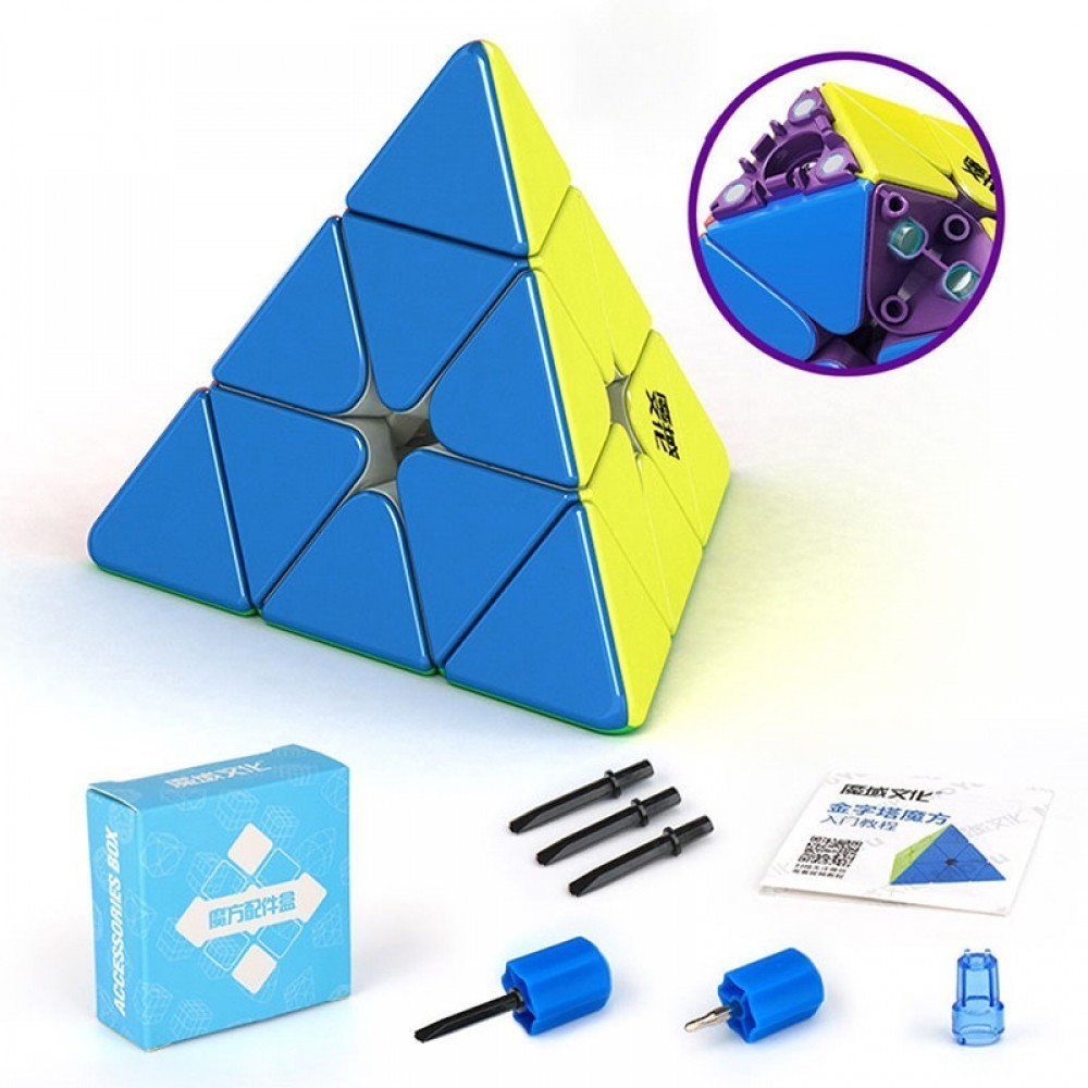 MoYu Weilong WRM Pyraminx 3x3 Magnetic MagLev Speed Cube Stickerless ...