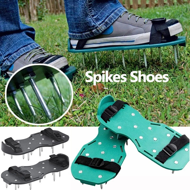 1 Pair Epoxy Aerating Spikes Shoe Self-leveling Epoxy Walking ...