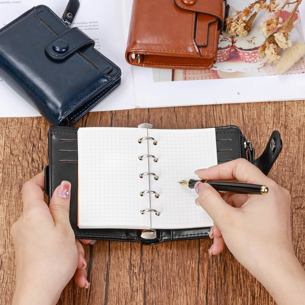 Wallet Turned Regular M5/A8 Size Rings Planner with 15 MM Rings ...