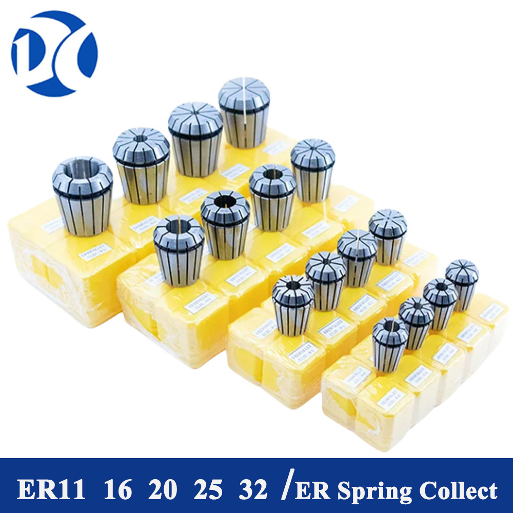 ER11 ER16 ER20 ER25 ER32 Set ER Spring Collet Chuck for CNC Milling ...