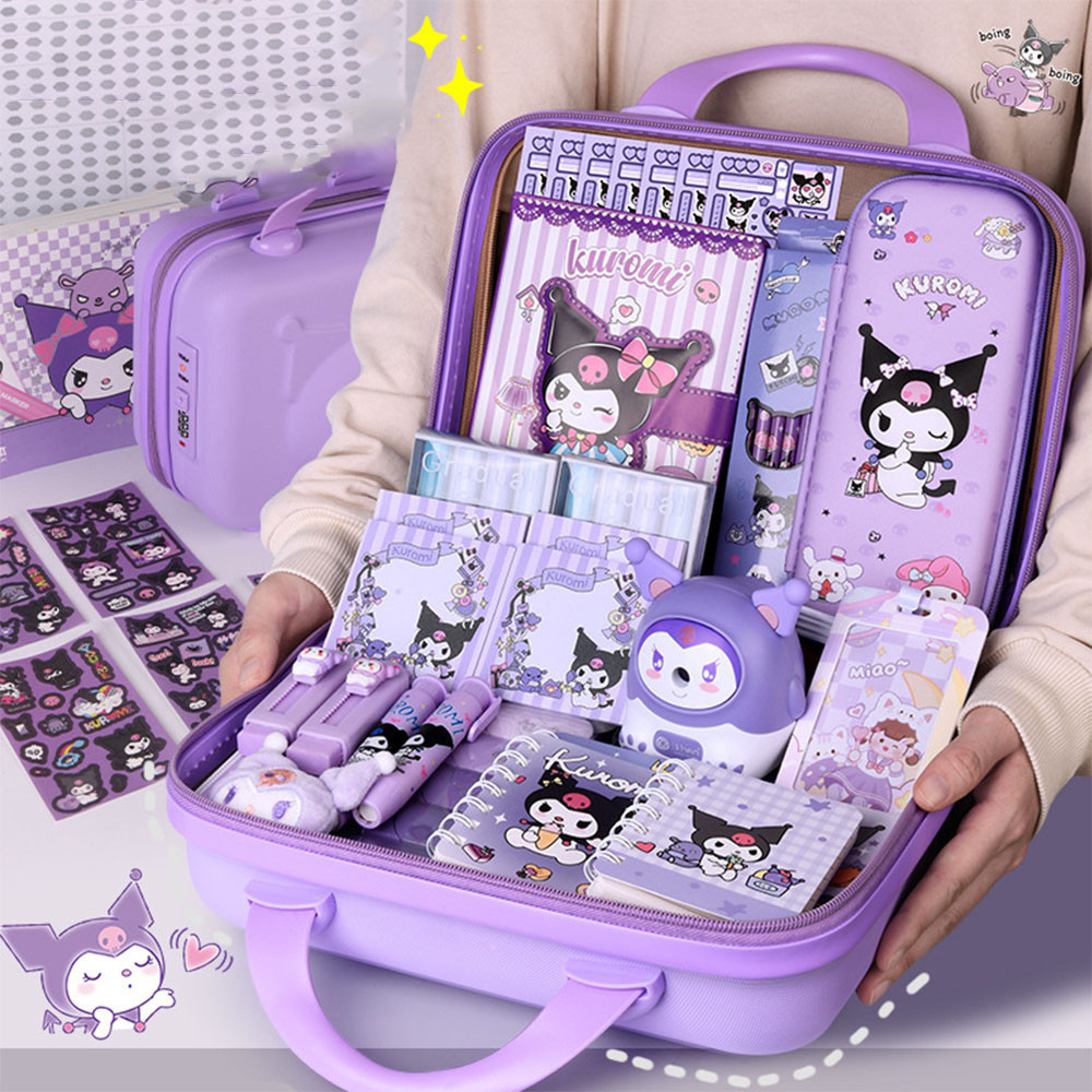 Kuromi stationery gift box set student gift box Melody cinnamon dog ...