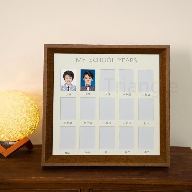 Growth Photo Frame Home Decoration ins Style Campus Time Photo Frame ...