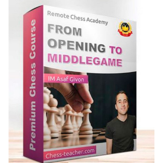 PREMIUM CHESS VIDEO | From Opening to Middlegame by IM Asaf Givon ...