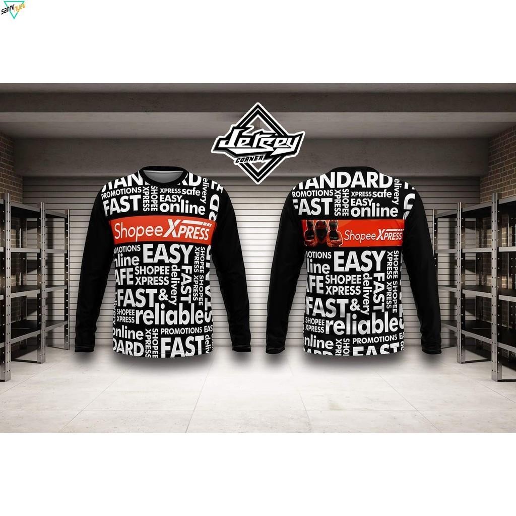 (((Super Sports) Shopee Rider Long Sleeve (Best-Selling Book) Jersey ...