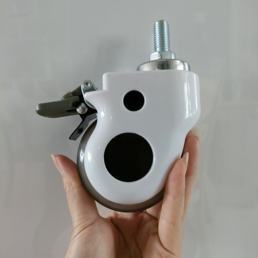 ((Photo Check) Medical Stroller Crib Wheel Mute Universal Wheel with ...