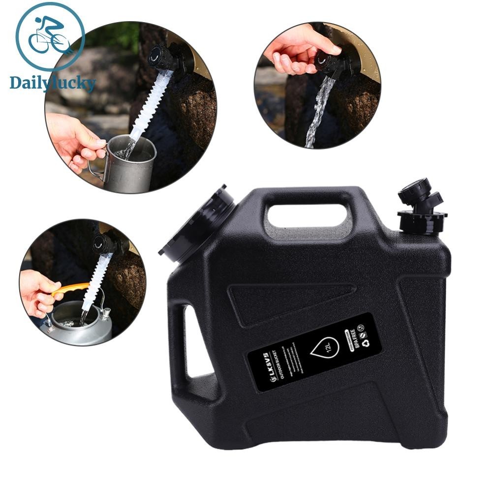 12L Camping Water Container with Spigot for Vehicle Car Outdoor Camping ...
