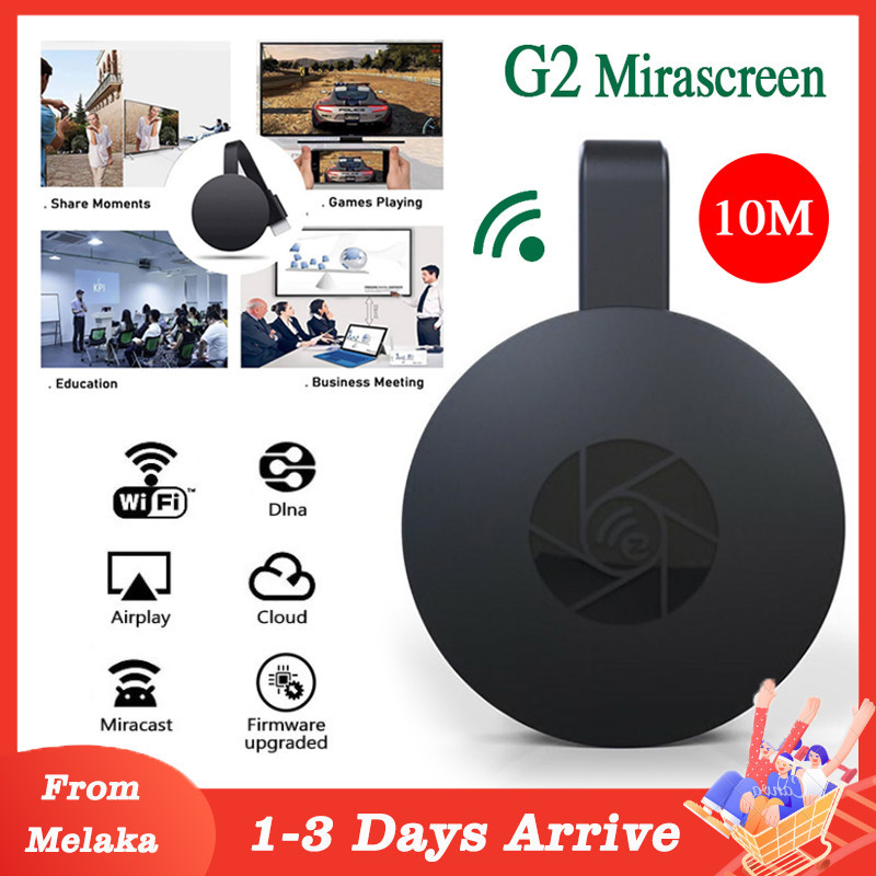 Chromecast G2 TV Streaming Wireless Miracast Google HDMI Dongle Display ...