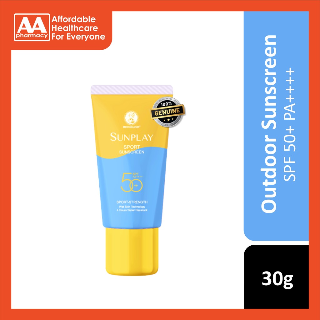 Sunplay Sport 120 Sunscreen SPF50+ PA++++ 30g | Shopee Malaysia