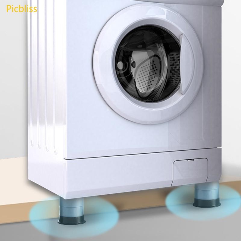 Picbliss Washing Machine Feet Pads Anti-Vibration Pads Height ...