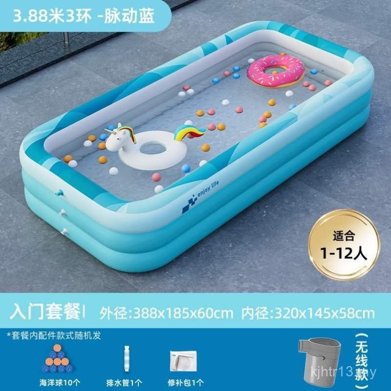 Outdoor Bucket Kids Inflatable Swimming Baby Baby Folding Children ...