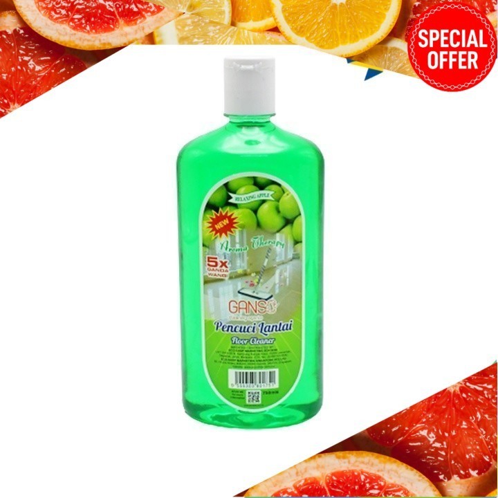 Cecair Pencuci Lantai Perisa Epal, Apple Scented Floor Cleaner (750ML ...