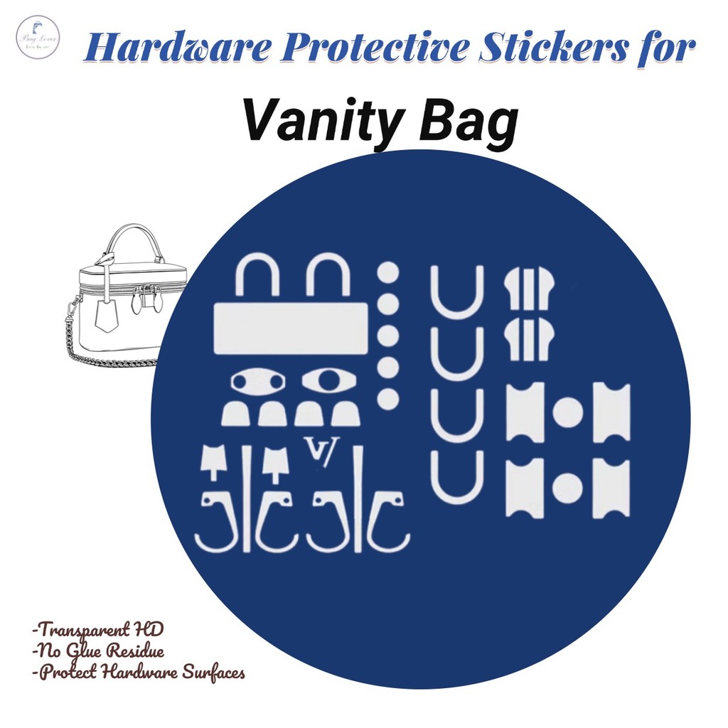 Hardware Protection Sticker For Vanity Bag Transparent Microcrystalline ...