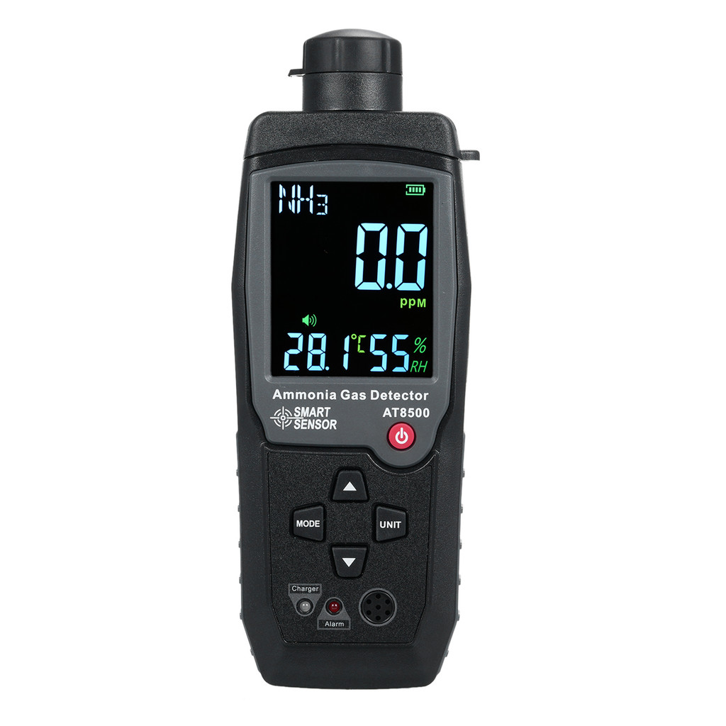Ado)SMART SENSOR Handheld Ammonia Gas Detector Digital NH³ Gas Tester 0 ...