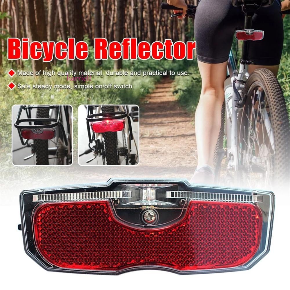 HARRIETT Rear Reflector Road Bike Practical Tail Light For Luggage Rack ...