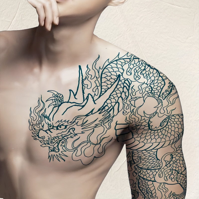 Trendy Sticky Fashion Influencer Same Style Music Festival Tattoo ...