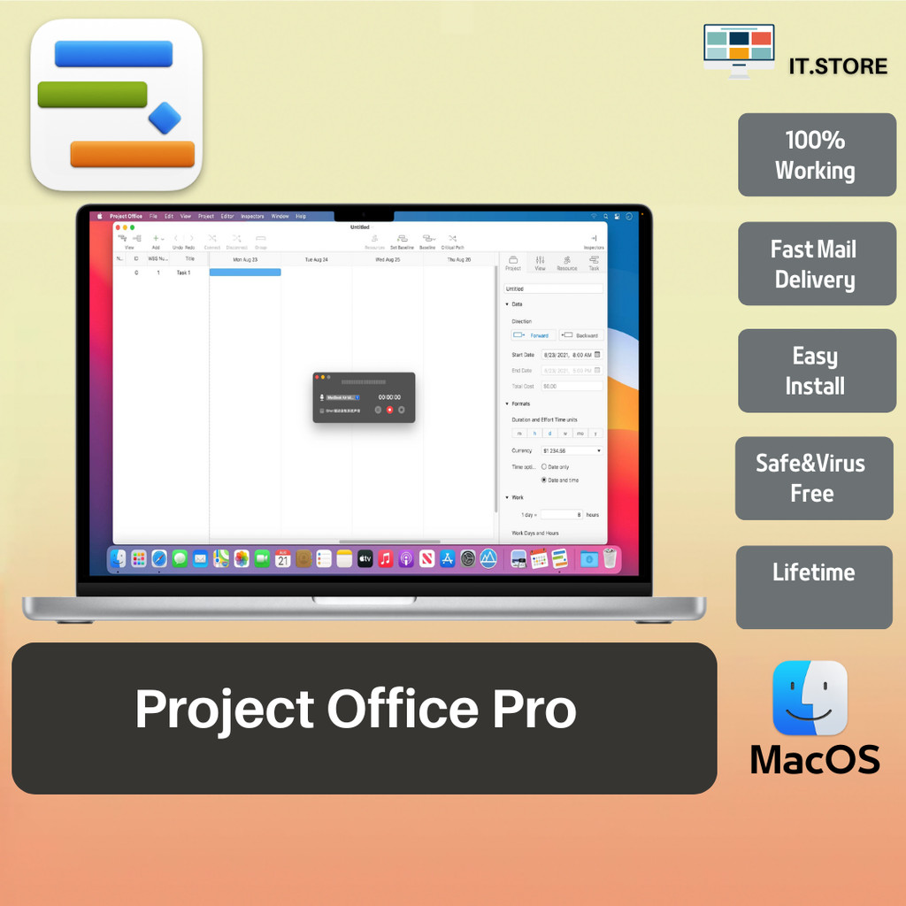 Project Office MacOS – Integrated office suite for efficient ...