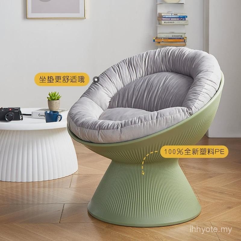 Kerusi Sofa Tunggal Nordic untuk Ruang Tamu Rumah Kerusi Santai Bulat ...