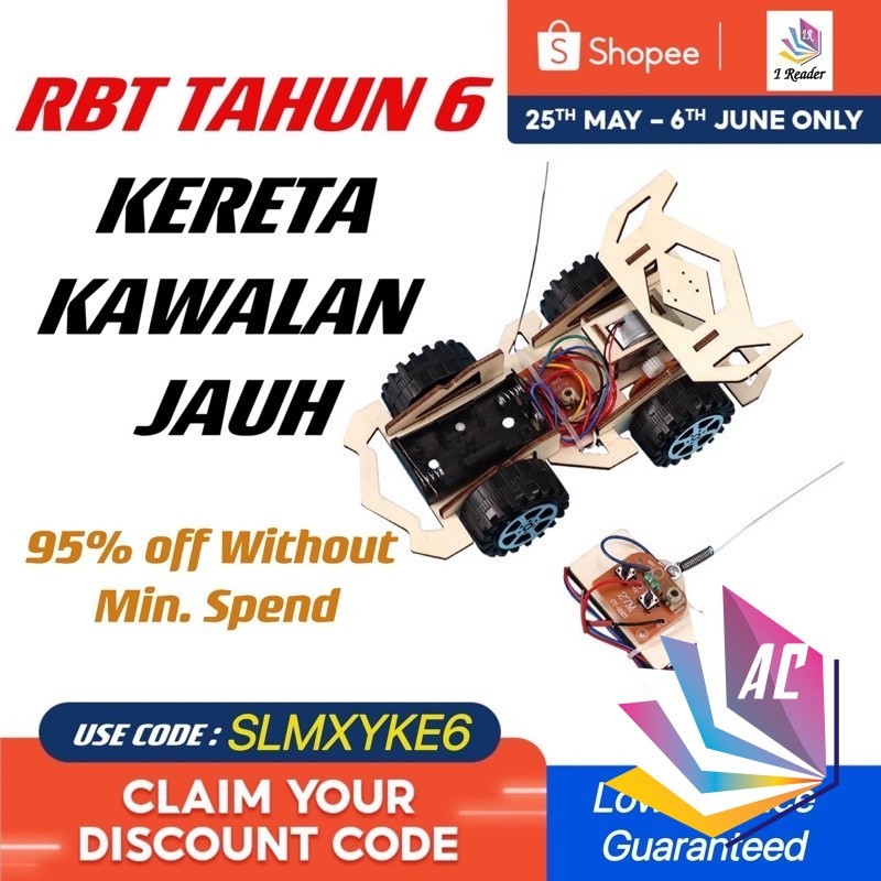 RBT Tahun 6 - Kereta Kawalan Jauh - Sekolah - STEM - Reka Bentuk Teknologi - Tahun 6 - DIY ...